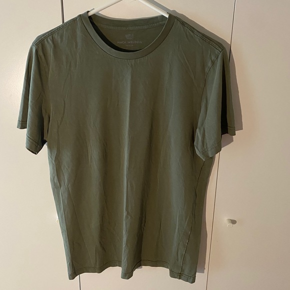 Mack Weldon | Shirts | Mack Weldon Pima Cotton Olive Green Tshirt ...